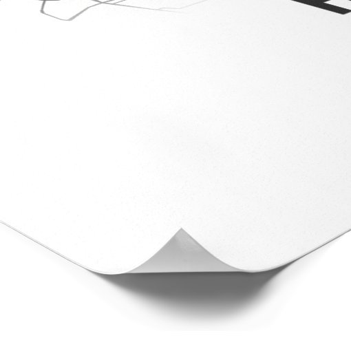 Houston City Cartography Map Poster | Zazzle