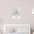 Houston City Cartography Map Poster | Zazzle