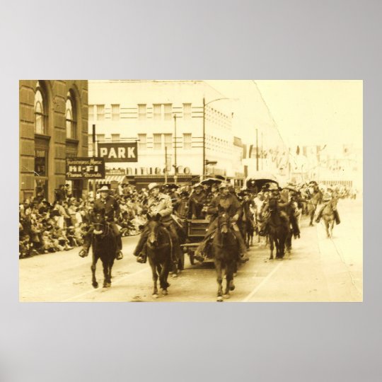 HOUSTON LIVESTOCK SHOW RODEO PARADE POSTER PRINT | Zazzle.com