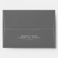 Houston Modern Deco | Skyline Reveal Envelope | Zazzle