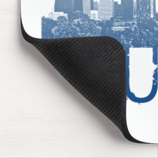 Houston Skyline Design Mouse Pad | Zazzle