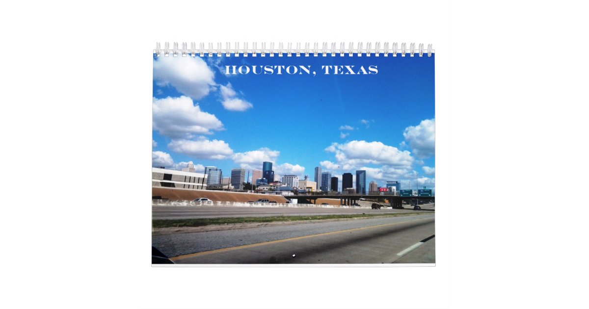 Houston, Texas - Calendar | Zazzle
