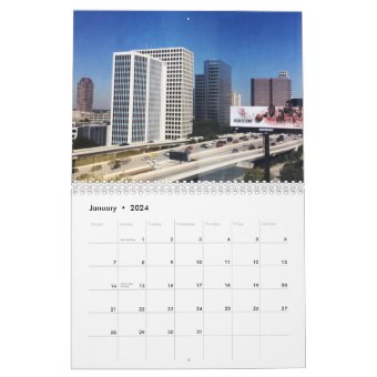 Houston, Texas - Calendar | Zazzle