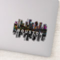 Houston, Texas in graffiti Sticker | Zazzle