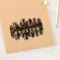 Houston, Texas in graffiti Sticker | Zazzle