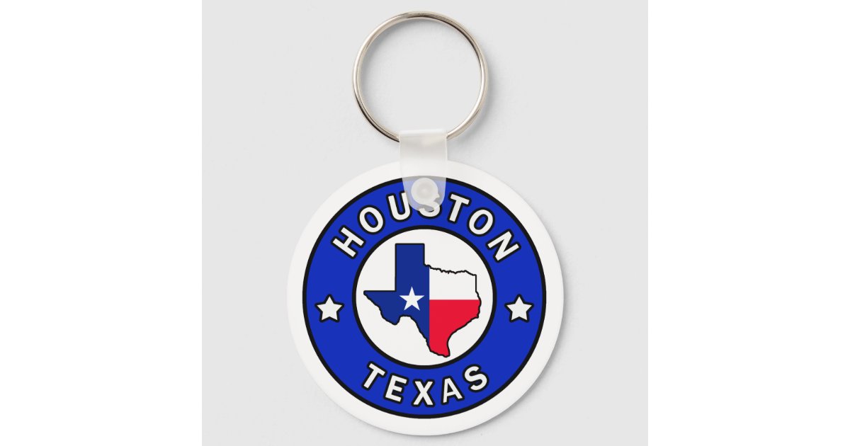 Houston Texas keychain | Zazzle