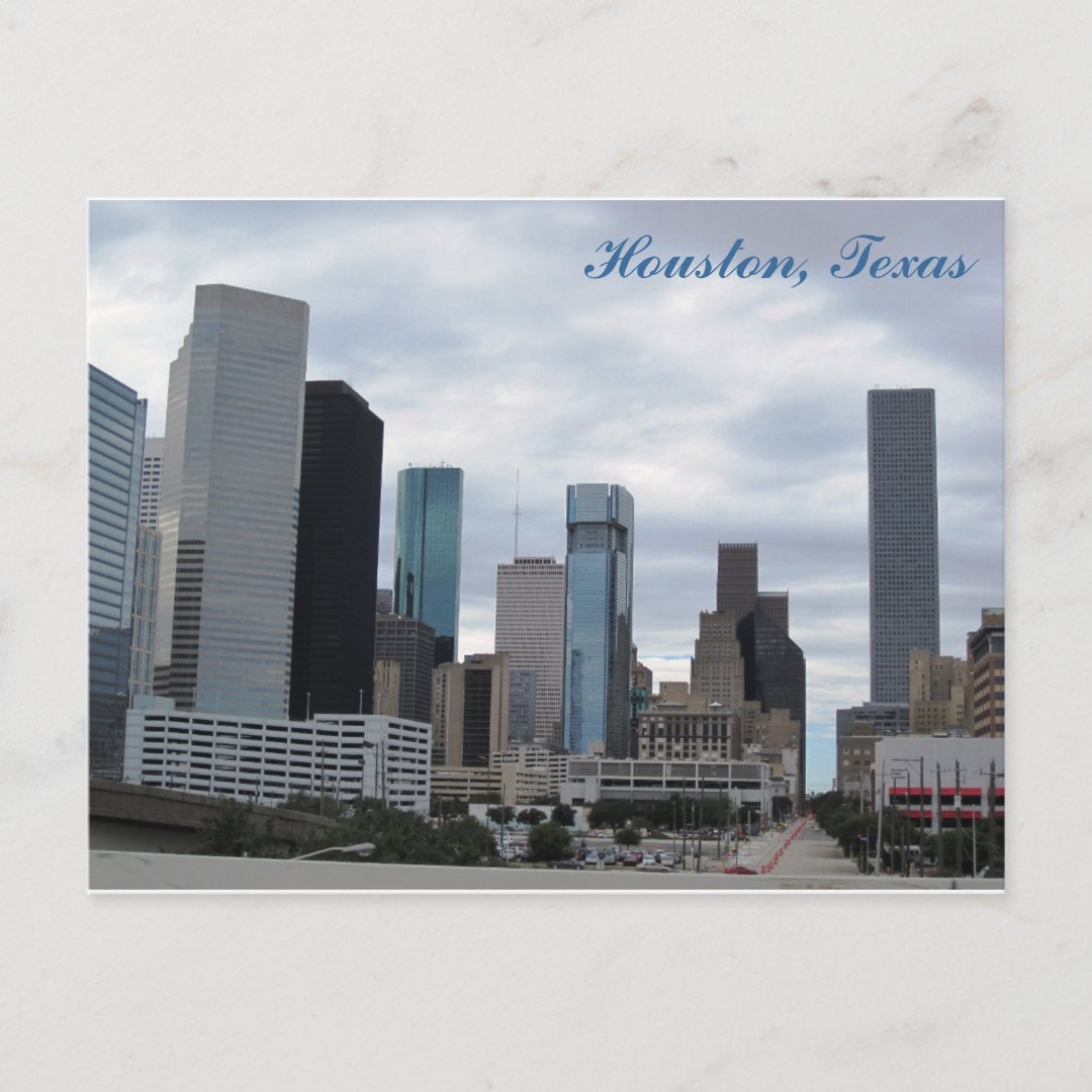 Houston, Texas Postcard | Zazzle