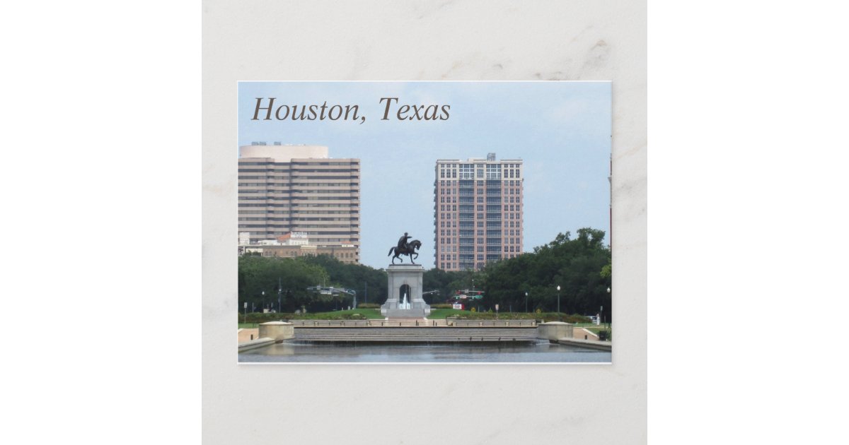 Houston, Texas Postcard | Zazzle
