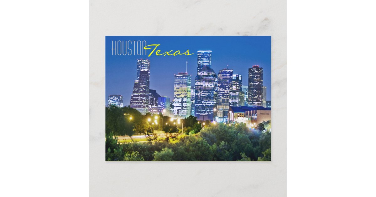 Houston, Texas, U.S.A. Postcard | Zazzle