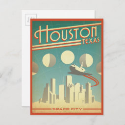 Houston, TX Postcard | Zazzle