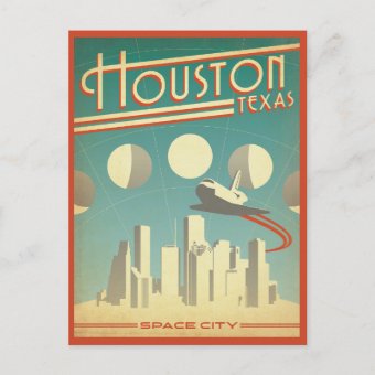 Houston, TX Postcard | Zazzle