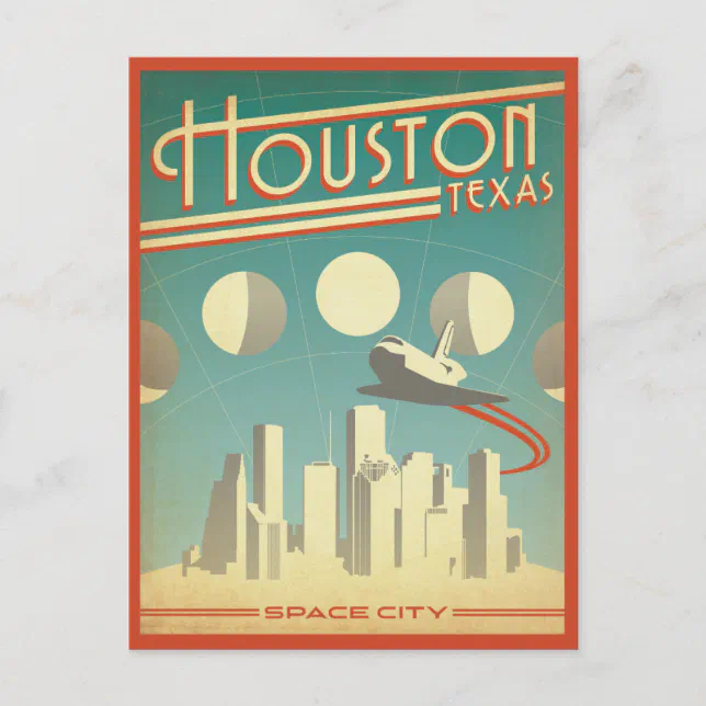Houston, TX Postcard | Zazzle