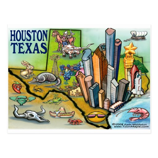 Houston TX Postcard | Zazzle