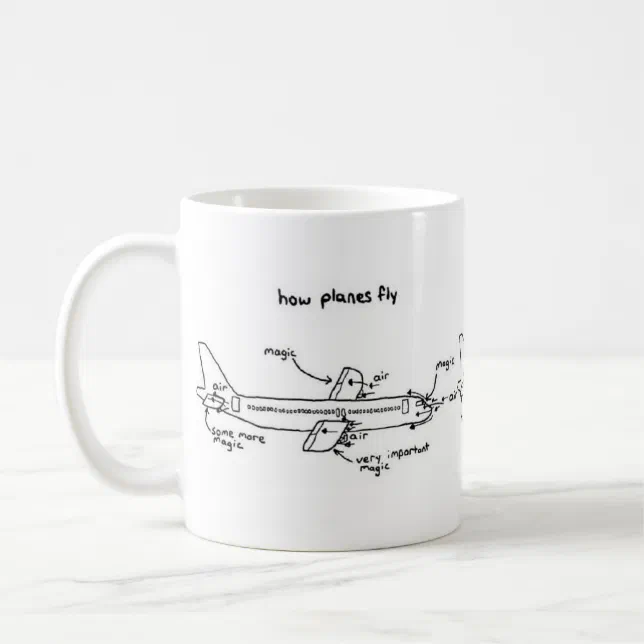How Airplanes Fly Mug | Zazzle
