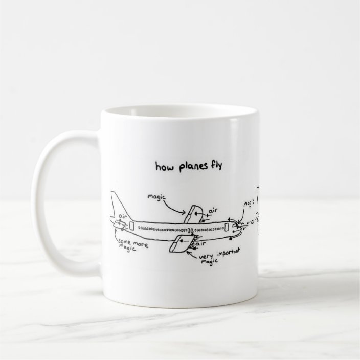 How Airplanes Fly Mug | Zazzle.com