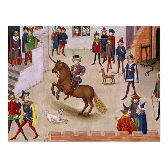 How Alexander the Great Mounted Bucephalus Postcard | Zazzle.com