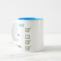 How do you like your tea custom name tick box mug | Zazzle