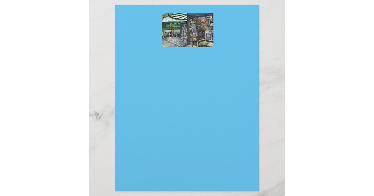 How Does One Image, Unimaginative? Letterhead | Zazzle