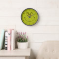 How Grinch Stole Christmas Face Clock | Zazzle