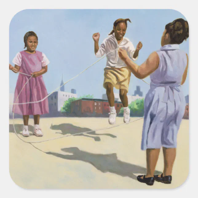 How High? 2001 Square Sticker | Zazzle