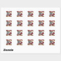 How I Roll Fire Truck Classic Round Sticker | Zazzle