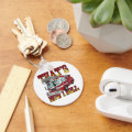 How I Roll Fire Truck Keychain | Zazzle