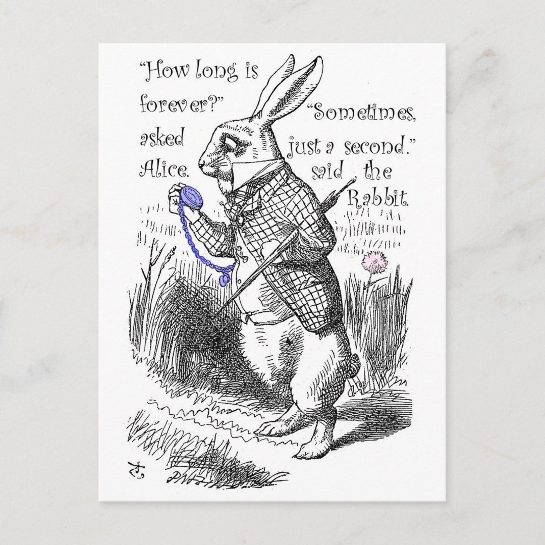 How Long is Forever? Postcard | Zazzle