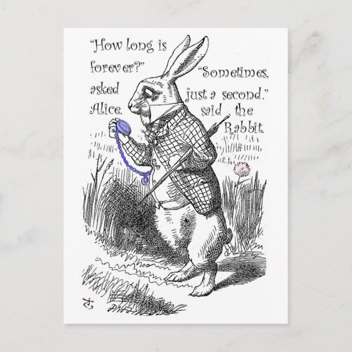 How Long is Forever? Postcard | Zazzle