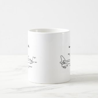 "How Planes Fly" Coffee Mug | Zazzle