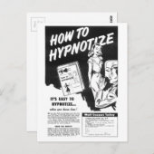 How to Hypnotize Postcard | Zazzle