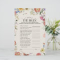 How Well Do You Know the Bride Flowers Game | Zazzle