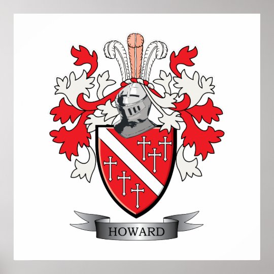 Howard Coat of Arms Poster | Zazzle.com