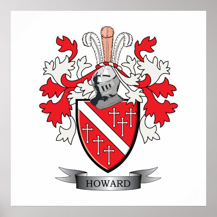 Howard Coat of Arms Poster | Zazzle.com