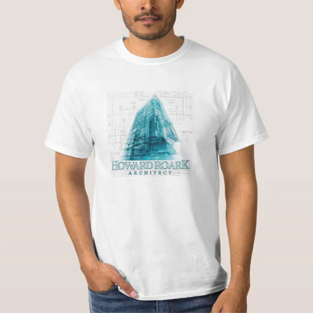 Howard Roark Architect T-shirt | Zazzle