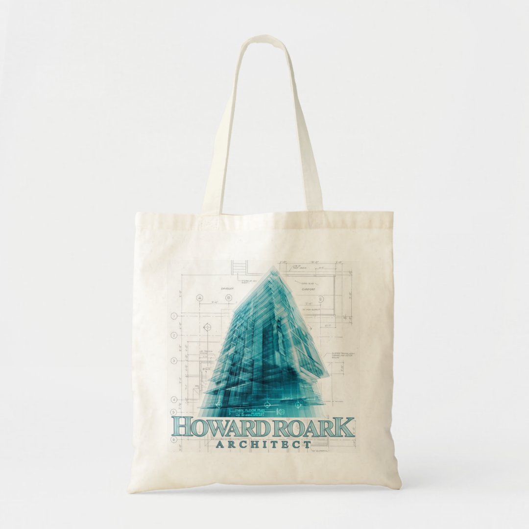 Howard Roark Architect The Fountainhead Tote Bag | Zazzle