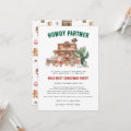 Howdy Christmas | Fun Western Holiday Party Invitation | Zazzle