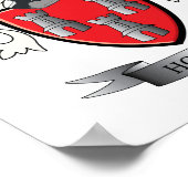 Howell Family Crest Coat of Arms Poster | Zazzle