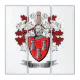 Howell Family Crest Coat of Arms Triptych | Zazzle