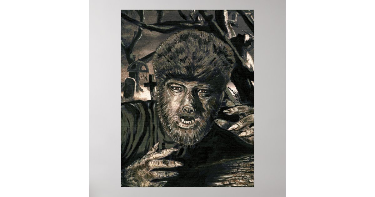 Howl at the Moon Poster | Zazzle