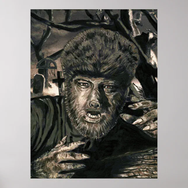 Howl at the Moon Poster | Zazzle