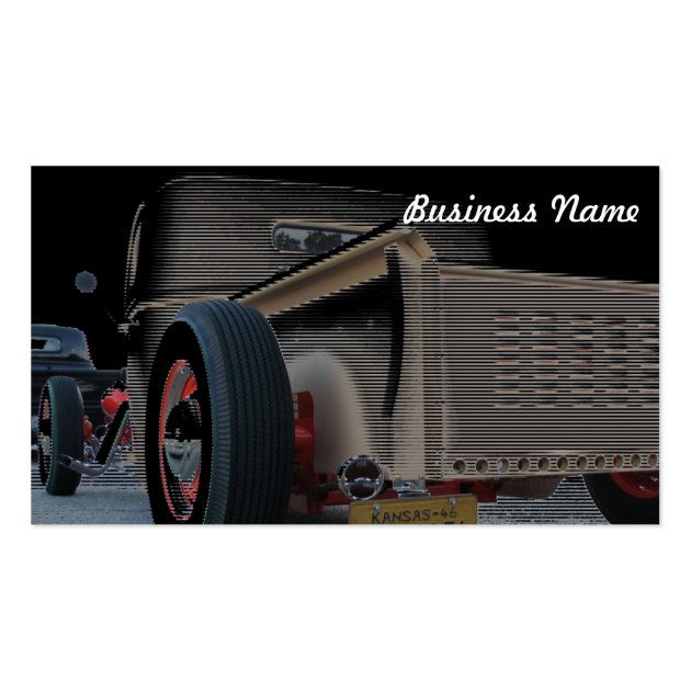 Howlin' Hot Rod Business Card Templates