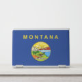 HP laptop skin with flag of Montana, USA | Zazzle