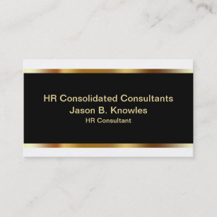Hr Manager Business Cards - Business Card Printing | Zazzle