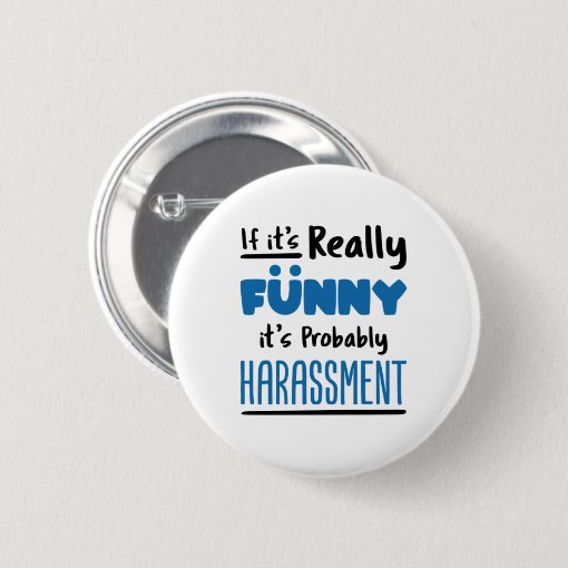 HR Human Resources If It's Really Funny Button | Zazzle