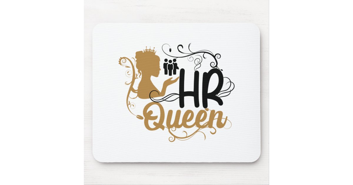 HR Queen Human Resources Women Mouse Pad | Zazzle