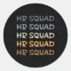 HR Squad Human Resources Team Gifts Classic Round Sticker | Zazzle