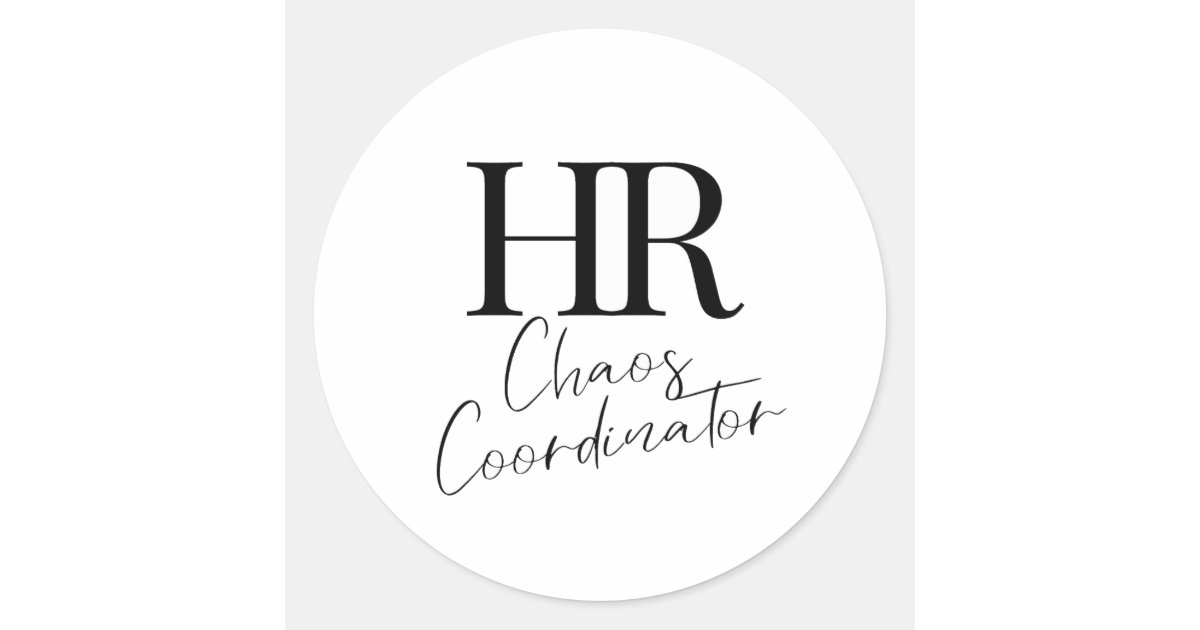 Hr Stickers | Zazzle
