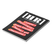 HR Unofficial Funny Human Resources Staff Notepad | Zazzle