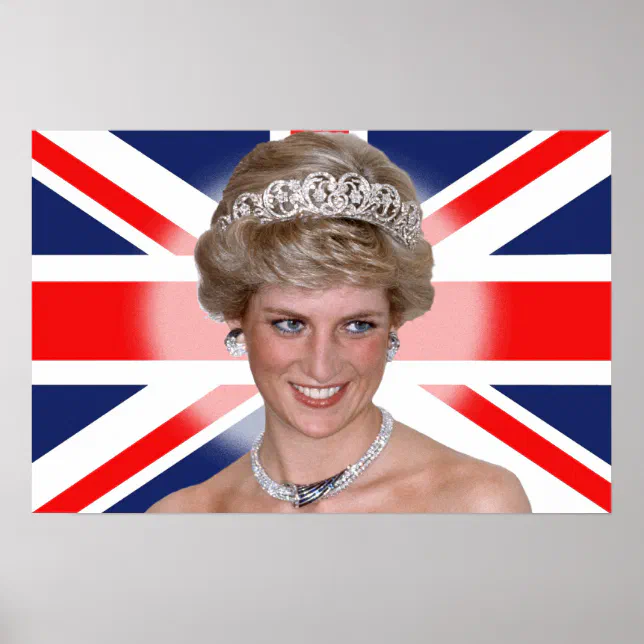 HRH Princess Diana Poster | Zazzle