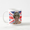 HRH Princess Diana Union Jack Coffee Mug | Zazzle
